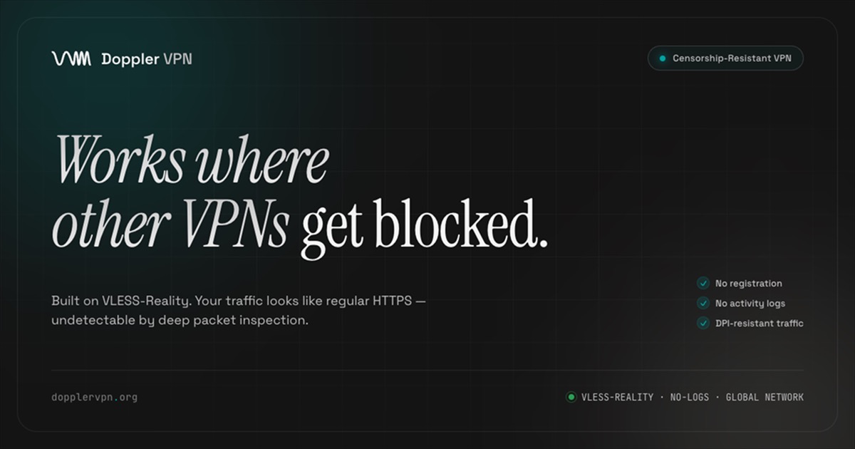 Doppler VPN — নিরাপদ নো-লগ VPN ও প্রাইভেসি প্রক্সি